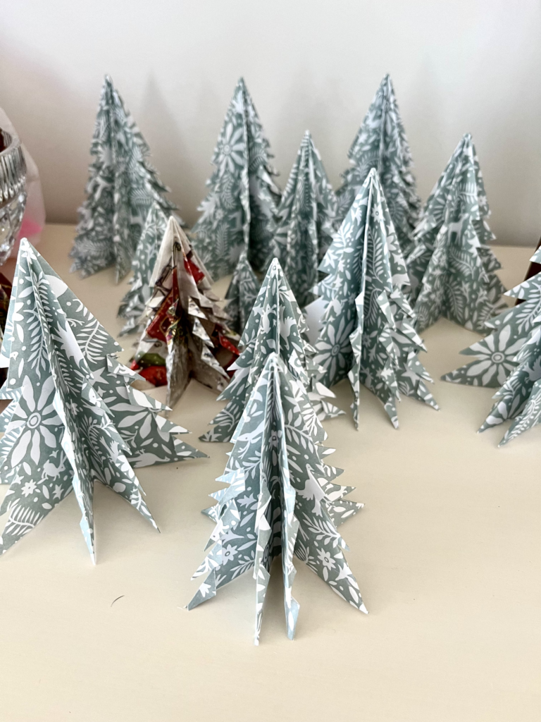 A Forest of Origami Trees for Your Home - Annisquam Sewing Circle